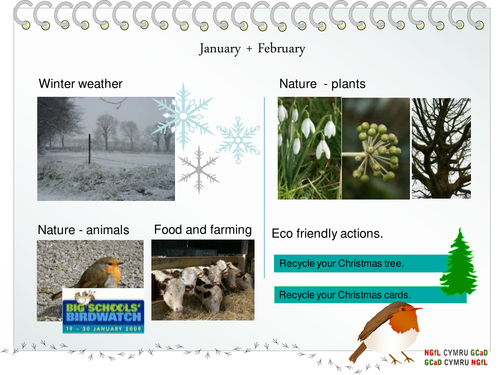 Seasonal Calendar | Teaching Resources