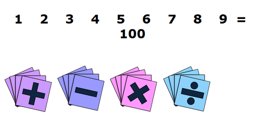 NRICH - Make 100 | Teaching Resources