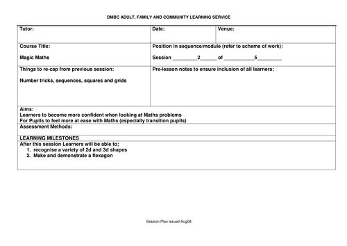 Magic Maths lesson plans | Teaching Resources