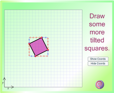 NRICH - Square Coordinates | Teaching Resources