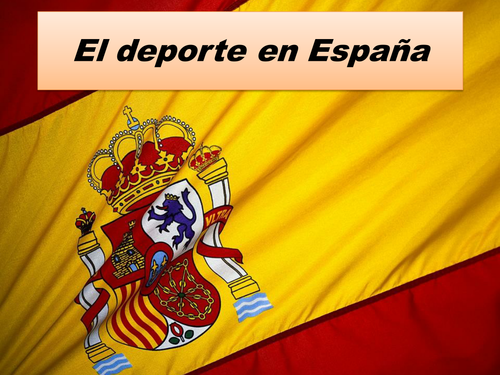 Spanish Sports - Deporte en Espana | Teaching Resources
