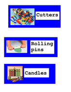 Playdough labels | Teaching Resources