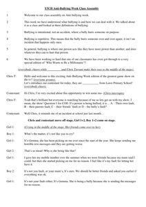 Anti-Bullying Week Class Assembly by hornec123 - UK Teaching Resources ...