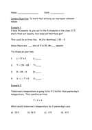 Introduction to Algebra | Teaching Resources