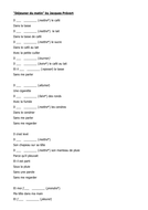 Dejeuner du Matin (Jacques Prevert) - lots of activities | Teaching ...