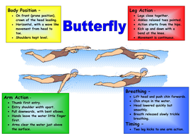 Swimming teaching cards | Teaching Resources