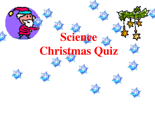 Science Christmas Quiz - P2 | Teaching Resources
