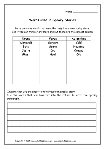 Prose. The Ghost of Thomas Kempe by Penelope Lively. | Teaching Resources