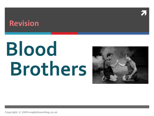 Blood Brothers by Willy Russell: Revision PowerPoint | Teaching Resources