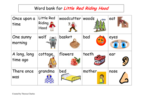 Little Red Riding Hood | Teaching Resources