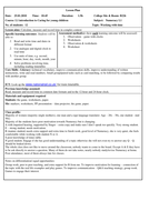 Measurement - time Level 1 numeracy | Teaching Resources