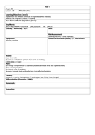 Health: Effects of Smoking Lesson Plan by HarrisSchool | Teaching Resources