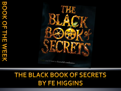 THE BLACK BOOK OF SECRETS HM | Teaching Resources