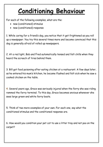 Animal Behaviour Resources: Worksheets, Activities - Resources - TES