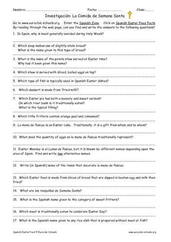 Easter in Spain - La Semana Santa | Teaching Resources