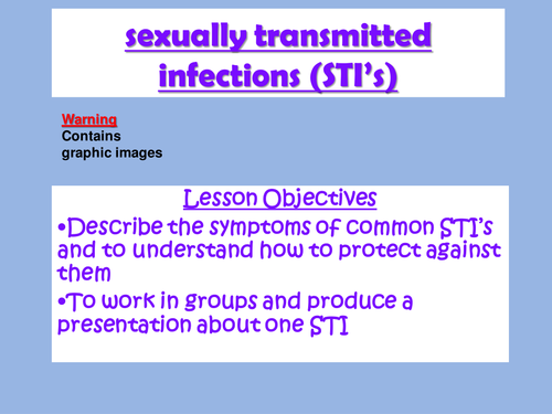 STI's by leighbee23 - Teaching Resources - TES