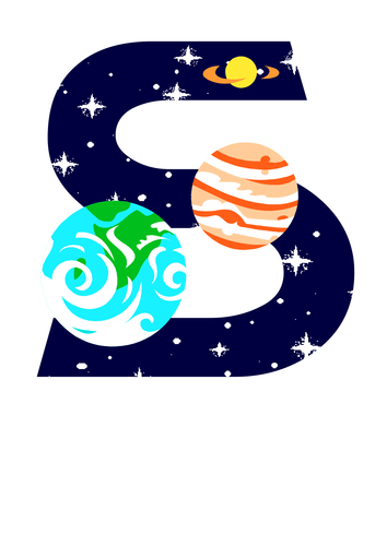 Space Theme Display lettering | Teaching Resources