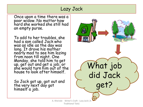 Traditional Tale PowerPoint & Writer's Craft | Teaching Resources