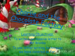 Charlie and the Chocolate factory by Roal Dahl by emmahatten - Teaching ...