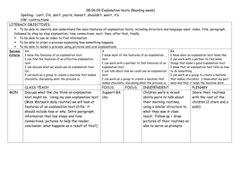 Explanation texts (flow charts) planning | Teaching Resources