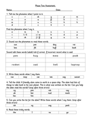 Letters and Sounds Phase 2, 3,4 and 5 Assessment | Teaching Resources
