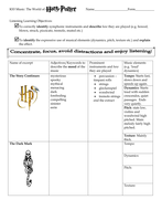 The Musical World of Harry Potter | Teaching Resources