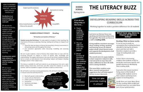 LITERACY BUZZ - HM | Teaching Resources