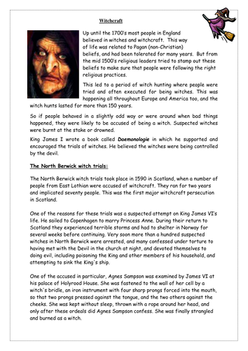 Introduction to Macbeth | Teaching Resources