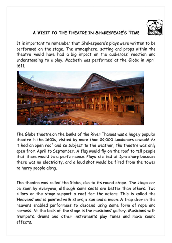 Introduction to Macbeth | Teaching Resources