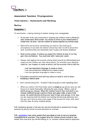 Teachers TV: Homework and Marking | Teaching Resources