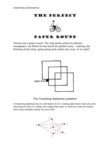Logic and Reasoning Task - The Perfect Paper Round | Teaching Resources