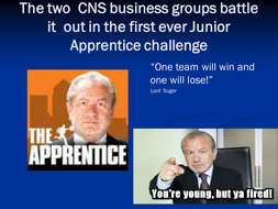 Young Apprentice challenge | Teaching Resources
