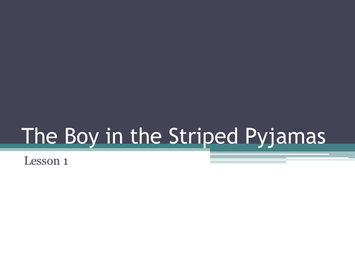 The Boy in the Striped Pyjamas Resources | Teaching Resources