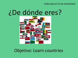 De Donde Eres | Teaching Resources