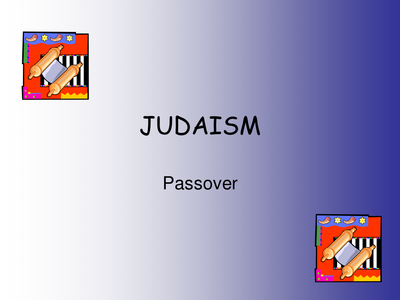 Judaism - passover.ppt