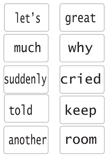 High Frequency Words (1-300) | Teaching Resources