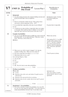 KS3 Probability of One Event | Teaching Resources