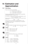 Estimation & Approximation (MEP – Y9 – Unit 14) | Teaching Resources