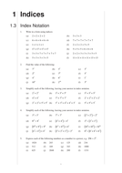 Indices, Index Notation (MEP – GCSE ) activities | Teaching Resources