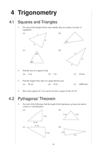 Trigonometry (MEP – GCSE) Lesson plan, worksheets - Resources - TES
