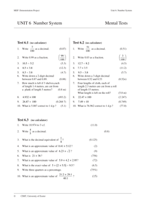 Number System (MEP – GCSE)Lesson plan, worksheet by CIMT - UK Teaching ...