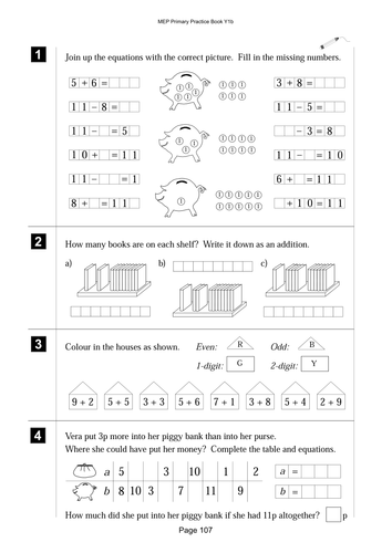 Lesson on addition facts and operations to 11. | Teaching Resources