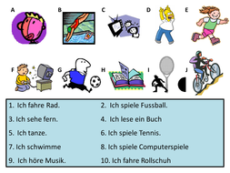 Freizeit - was machst du? | Teaching Resources
