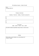 THE machine gunners wksh | Teaching Resources