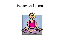 1.12 Estar en forma - Healthy Living | Teaching Resources