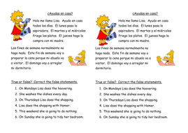 Spanish Chores - Ayudas en casa? | Teaching Resources