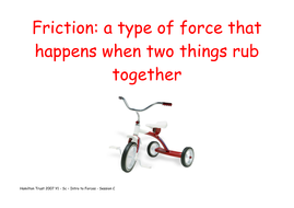 Friction | Teaching Resources