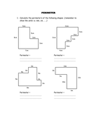 Perimeter - lesson plan. | Teaching Resources