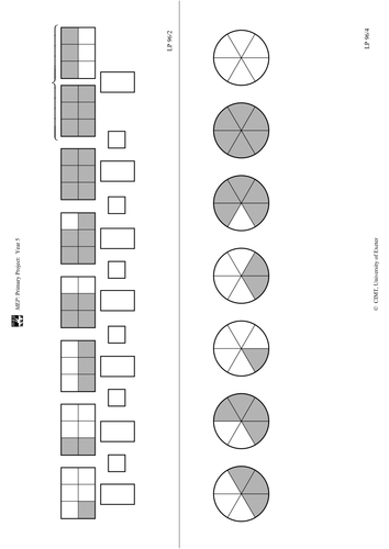 Yr 5 Fractions : Lesson 96 | Teaching Resources