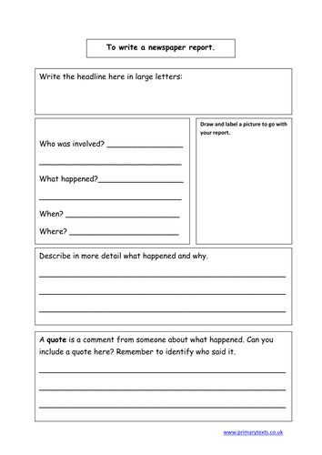 Non fiction writing frames for SEN | Teaching Resources